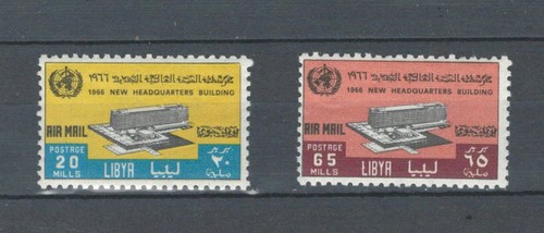 LIBYA AFRICA MIDDLE EAST WHO BUILDING MNH SET AIR MAIL STAMPS LOT (LIBIA 861) | eBay
