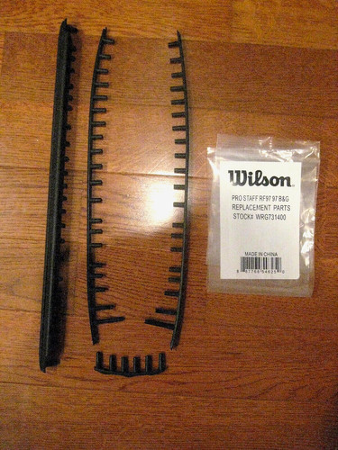 Wilson Pro Staff 97 RF Tennis Racquet Headguard & Grommet Kit ...