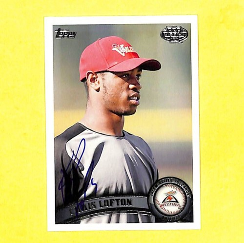 Chris Lofton Signed Auto Autograph 2011 Topps Pro Debut Card #101 ...