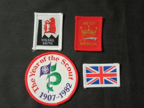 Great Britain Boy Scout Patch Lot of 4 Patches c48 | eBay
