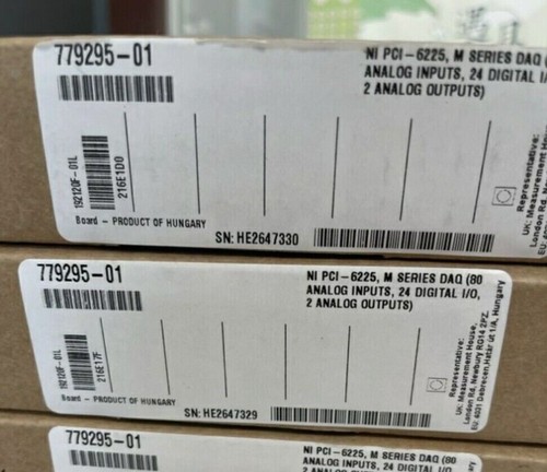 National Instruments PCI-6225 80 Channel DAQ Input Acquisition Card | eBay