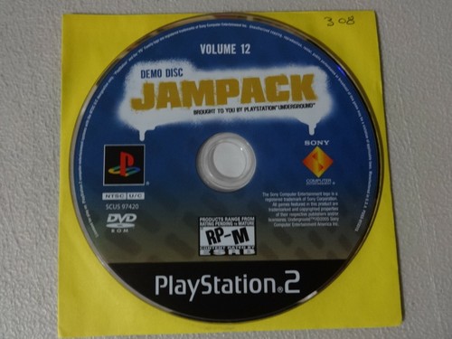 Jampack Demo Disc Vol. 12 Sony Playstation 2 PS2 Game Disc Only Free ...