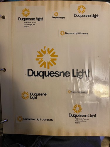 nice older complete set of Duquesne Light mining stickers | eBay