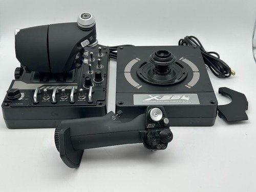 Logitech X56 H.o.t.a.s. RGB Throttle and Stick Simulation Controller ...