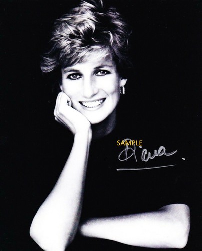 PRINCESS DIANA SIGNED AUTOGRAPHED 8X10 REPRINT PICTURE PHOTO MAN CAVE ...