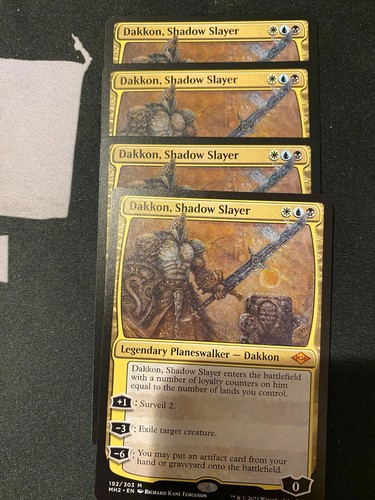 MTG Modern Horizons 2 Dakkon Shadow Slayer x 4 | eBay