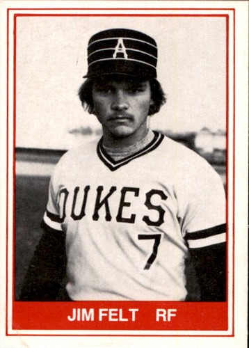 1982 Alexandria Dukes TCMA #24 Jim Felt Snellville Georgia GA - NM ...