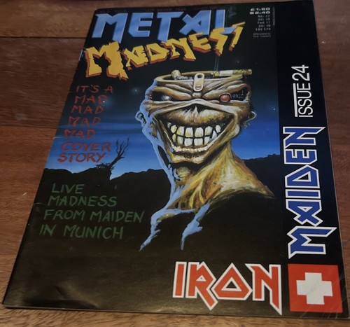 IRON MAIDEN FC FANCLUB FAN CLUB OFFICIAL MAGAZINE 24 | eBay