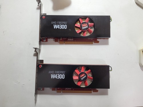 Lot of 2 AMD FirePro W4300 4GB GDDR5 Desktop Graphics Cards #0034 | eBay
