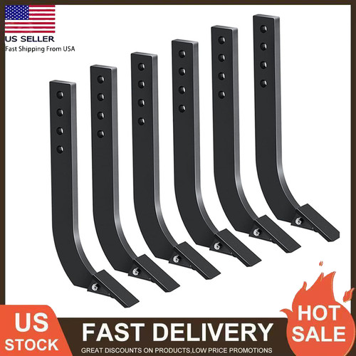 1/5/6pcs 16'' Box Blade Shank Scarifier Shanks Teeth 4 Holes Box ...