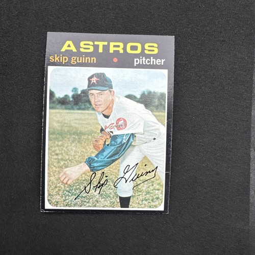 1971 topps baseball high #741 Skip Guinn Houston Astros NM | eBay