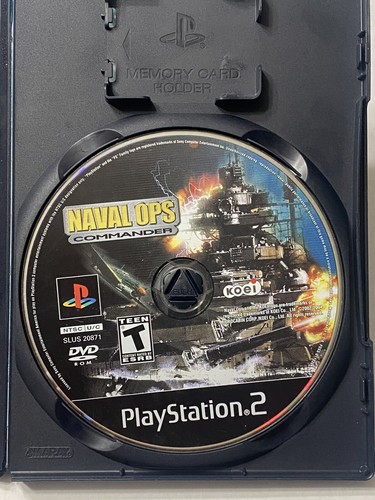 Naval Ops Commander (Sony PlayStation 2 PS2) *GAME DISC ONLY, Some ...