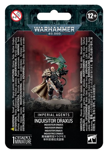 Imperial Agents: Inquisitor Kyria Draxus Warhammer 40k NEW in BOX | eBay