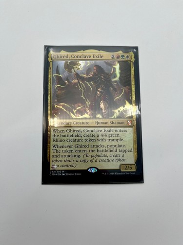 Ghired Conclave Exile - Oversized Foil - Commander C19 - LP - English MTG | eBay