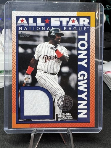 2025 Topps Series 2 TONY GWYNN #90ASR-TG 1990 Topps All-Star Relic ...