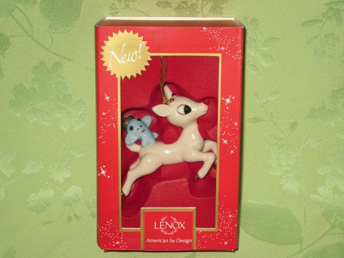 Lenox Ornament LIFT OFF RUDOLPH free shipping Rudolph Red Nosed ...