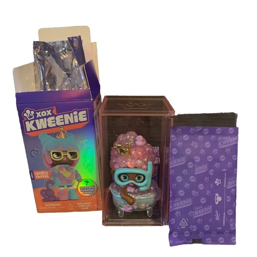 XOX KWEENIE Quirky Queens Kween Of Me Time Doll Card & Case 2024 Shaker ...