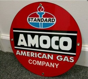 Amoco Sign In Collectible Gas & Oil Advertising Signs for sale | eBay