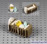 LEGO - Baby in White Crib w/ Bottle - Nursery Bed Boy Infant Minifig ...