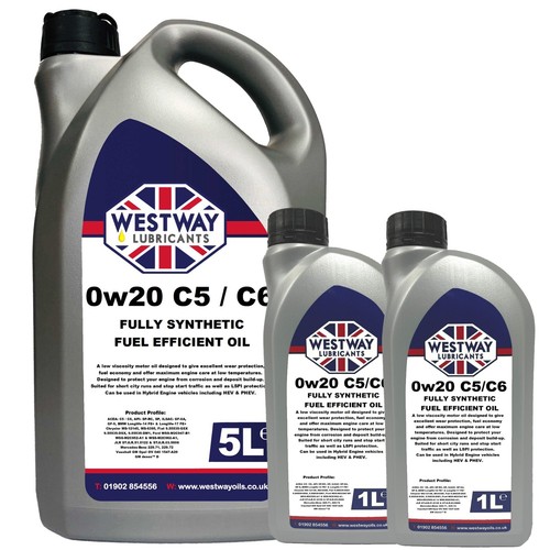 7L 0W20 C5 Fully Synthetic Engine Oil STJLR.03.5006 7 Litres | eBay UK
