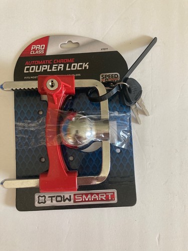 Tow Smart coupler lock fits 1- 7/8, 2, and 2-5/16 couplers speed lock ...