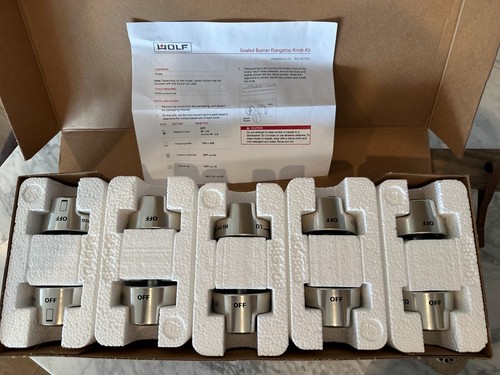 Wolf Sealed Burner Rangetop Knob Kit S/S | eBay