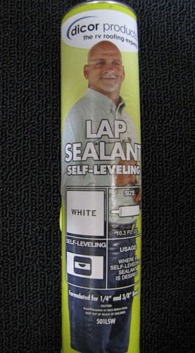 Rv Sealant Dicor Self-Leveling RV Roof Sealant - White Rubber Roof ...