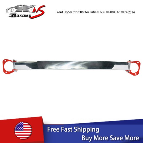 Front Upper Suspension Strut Bar Tower Brace for Infiniti G35 07-08 G37 ...