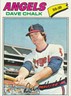 1977 Topps Dave Chalk 315 Anaheim Angels Baseball Card | eBay