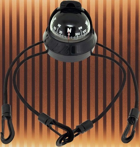 SeaTurtl Kayak Compass - Full-Size Mountable Marine Compass with ...