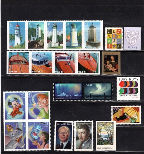 USA ~ 22 Different 41 Cent Stamps / Mint Never Hinged ~ Lighthouses ...