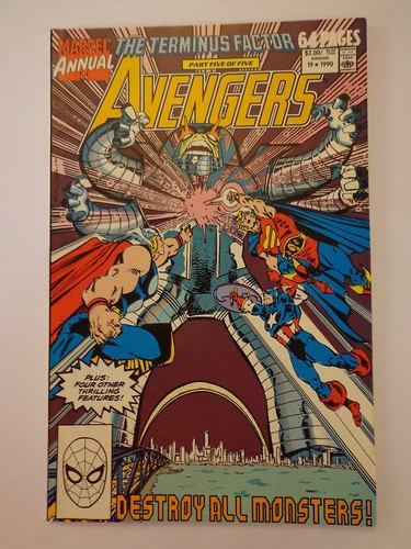 Avengers Annual Terminus Factor Destroy Monsters Vol 1 #19 Marvel ...