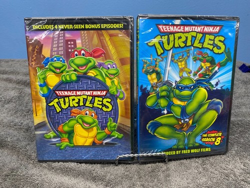 Teenage Mutant Ninja Turtles Complete Season 8 Set Lot Bonus Eps DVD ...