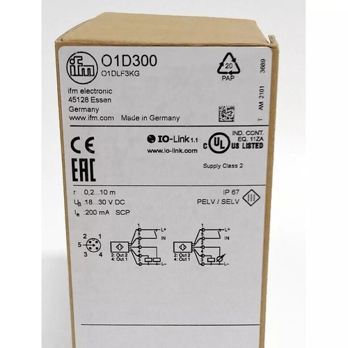 IFM O1D300 Photoelectric Distance Sensor New One Expedited Shipping | eBay