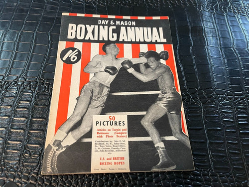 1951 DAY & MASON BOXING ANNUAL magazine SUGAR RAY ROBINSON (M6641) | eBay