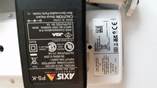 Axis P1347 0343-001 5M CCTV Megapixel Security Surveillance IP Network ...