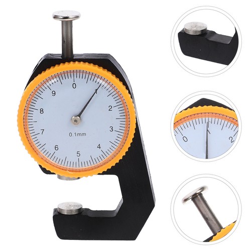 Thickness Tester Dial Gauge 0-10mm Steel Tool for Measuring Cloth | eBay UK