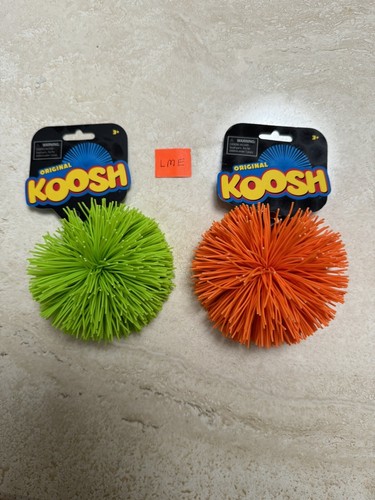Original Koosh Ball 1 Lime Green & 1 Orange New W/ Tags | eBay