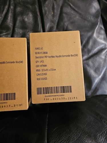 Funko Pop 458 Republic Commando Boss | eBay