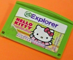 LeapFrog Hello Kitty Electronic Learning Game Cartridges & Books for ...