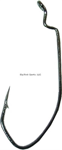 Owner Down Shot Hook w/Cutting Point #1/0 Forged Shank BL Chrome 7/Pk ...