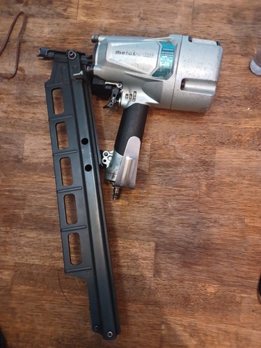 Metabo HPT NR83A5(S) 3-1/4" Pneumatic Collated Round Framing Nailer ...