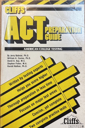 American College Testing Preparation Guide (Cliffs Preparation Guides ...