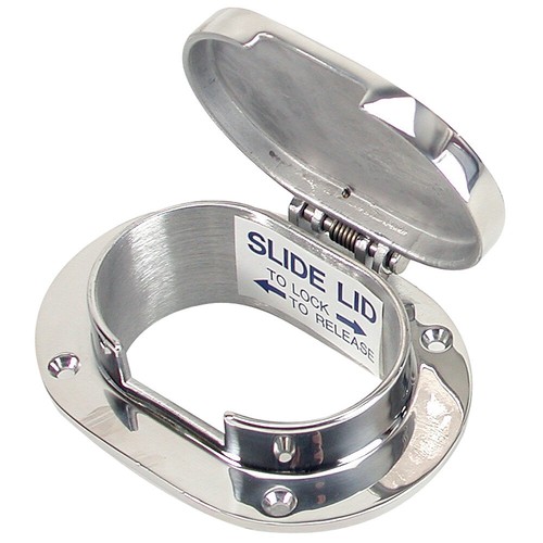 Whitecap Chain & Rope Deck Pipe 3-7/8" x 2-1/2" Opening 6008HC ...