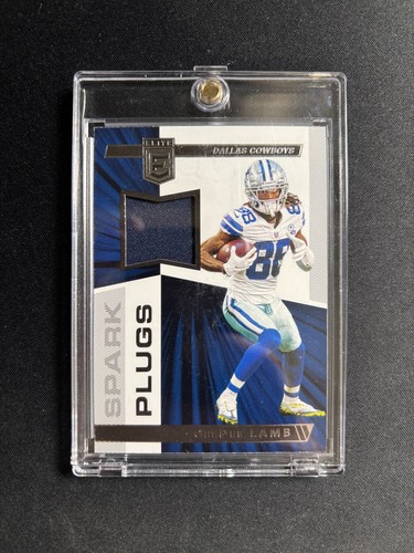 2021 Panini Donruss Elite Spark Plugs Ceedee Lamb #SP5 Dallas Cowboys ...