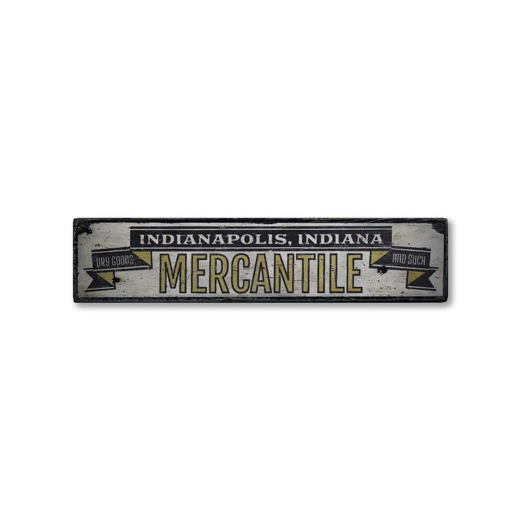 Antique Mercantile Sign