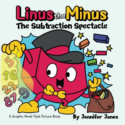 Linus the Minus: A Math Adventure Graphic Novel Style Picture Book with ...