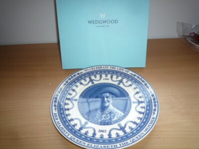 Wedgwood Queen Elizabeth, the Queen Mother Plate Royalty Collectables ...