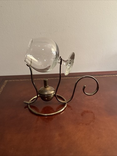 Metal Antique Brandy Cognac Glass Snifter Warmer ga2 | eBay
