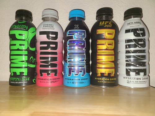 RARE Colletion - "Empty" PRIME Hydration - 5 Bottles - Free Shipping | eBay
